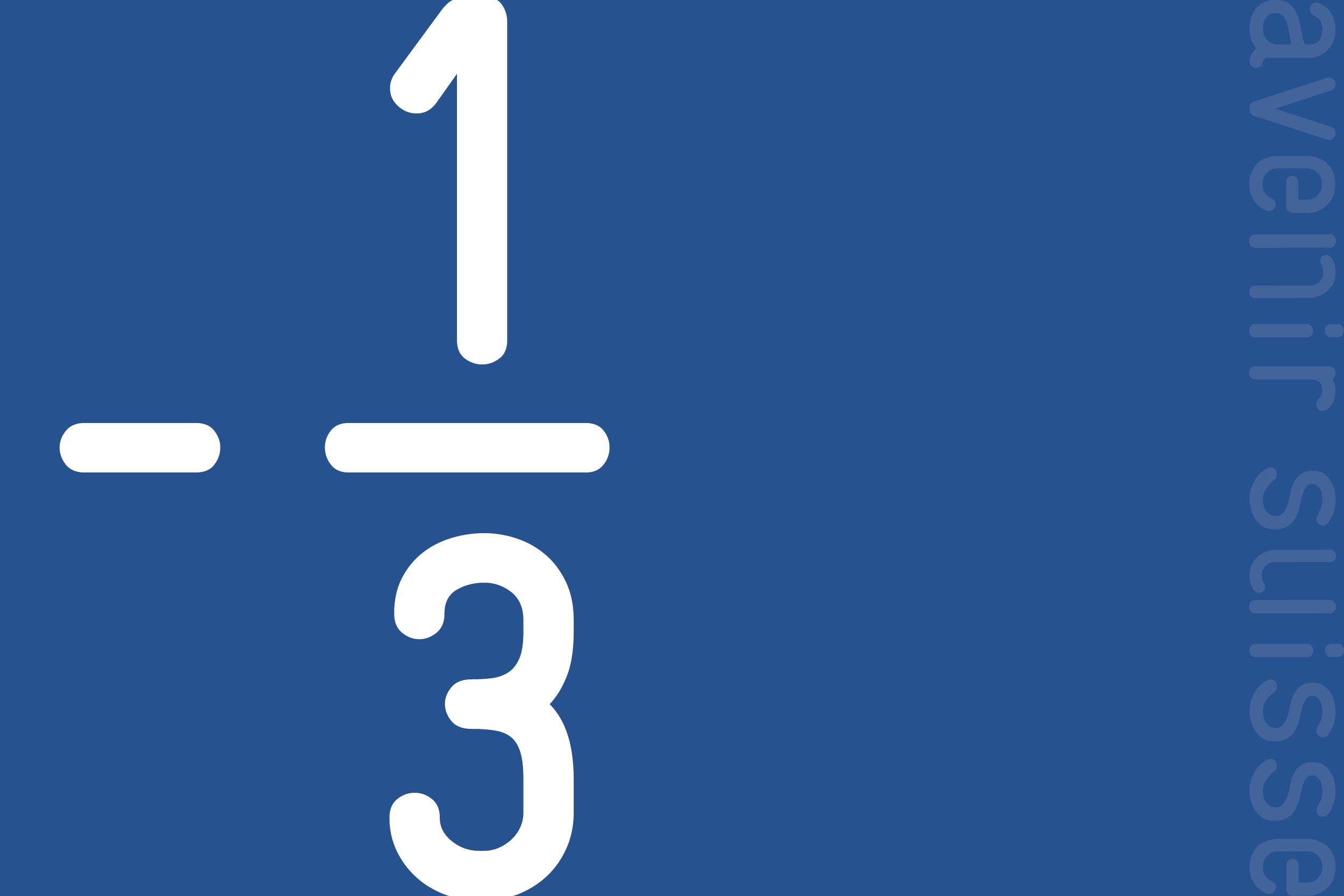 Die Zahl -1/3 - Avenir Suisse