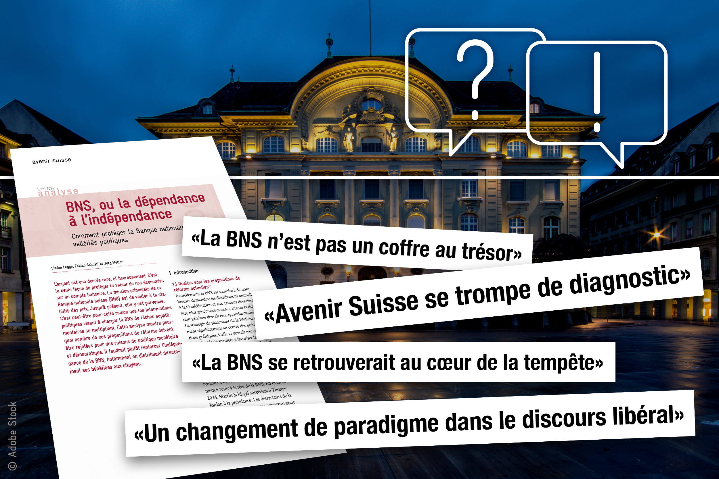 Verser les bénéfices de la BNS directement à la population ? - Avenir ...