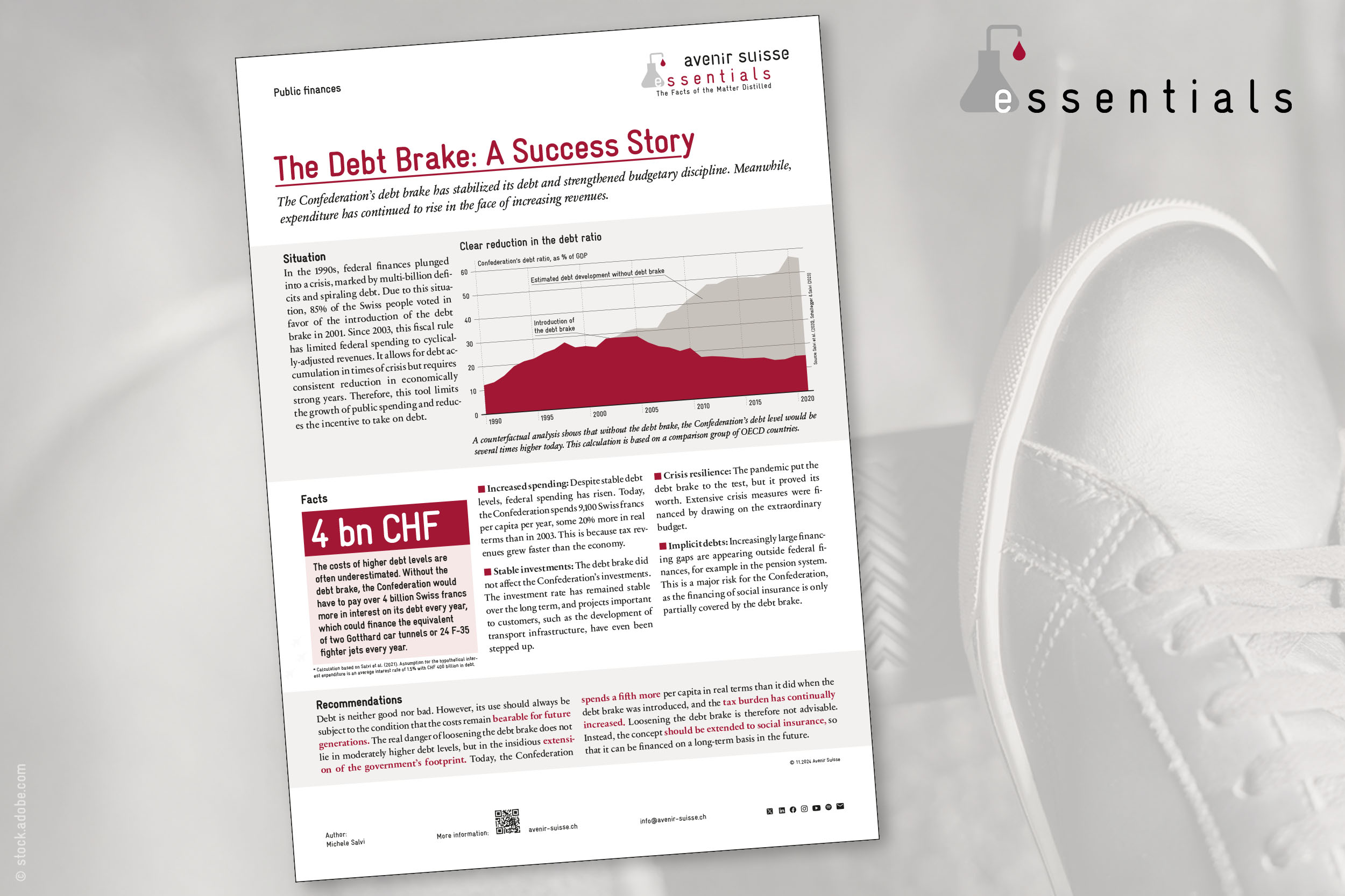 The Debt Brake: A Success Story - Avenir Suisse